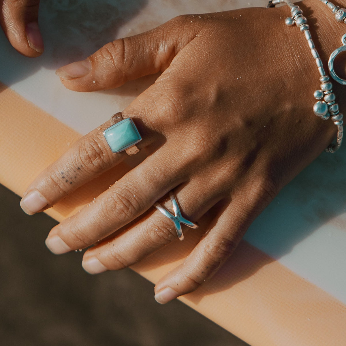 Crossing Paths Rings | Crossing Sterling Silver Ring – Embella Jewellery