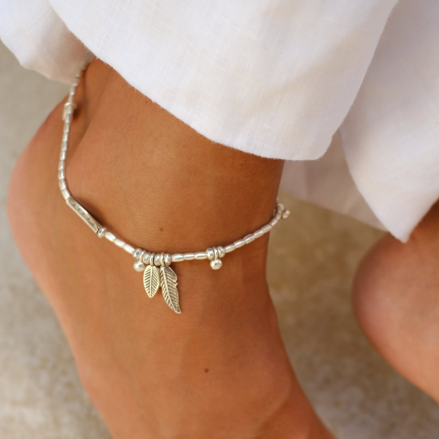Surf Anklet | Boho Anklet for Bohemian Style – Embella – Embella Jewellery
