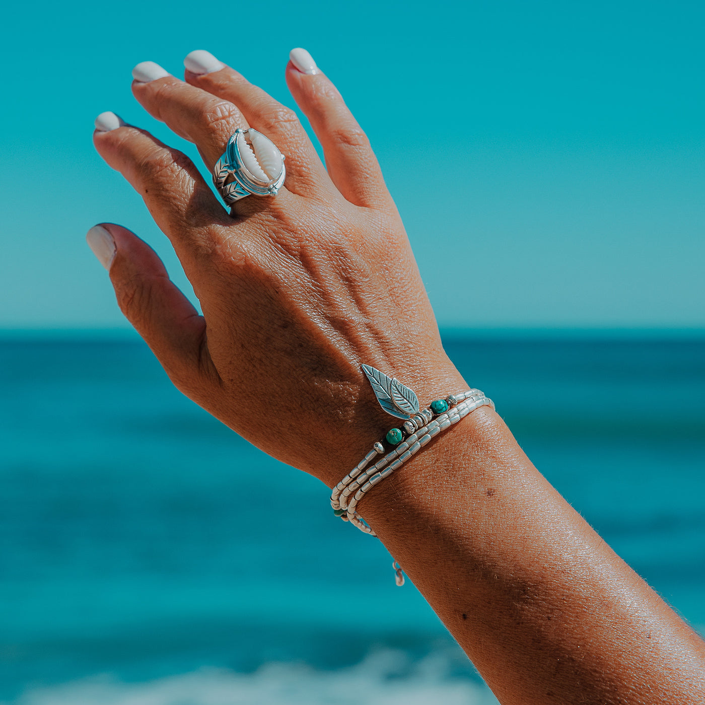 The Islander Turquoise Wrap