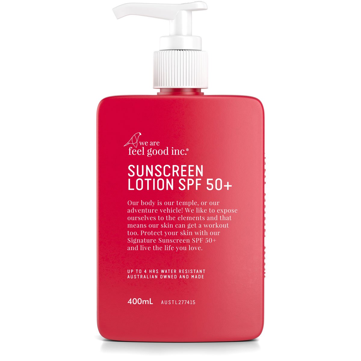 Signature Sunscreen 400ml SPF 50+ – Embella Jewellery