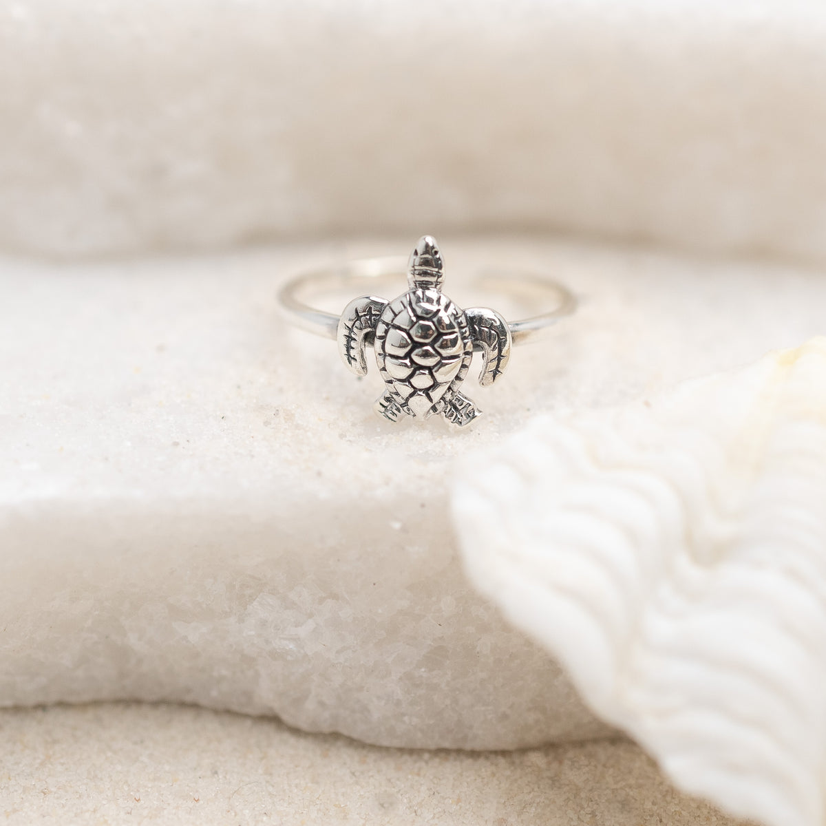 Turtle Toe Ring – Embella Jewellery